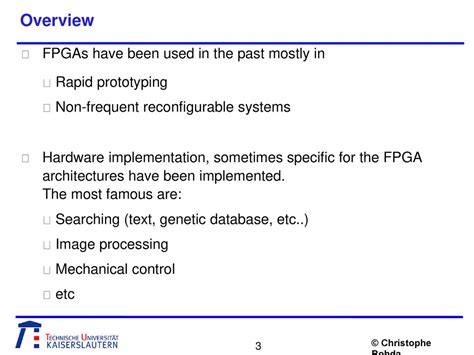Reconfigurable Computing University Of Arkansas Ppt Download