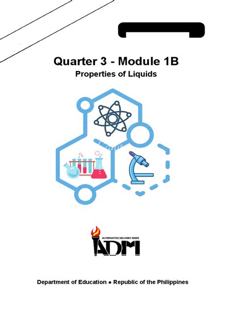 Genchem2 Q3 Module1b Properties Of Liquids V4 Pdf Liquids Water