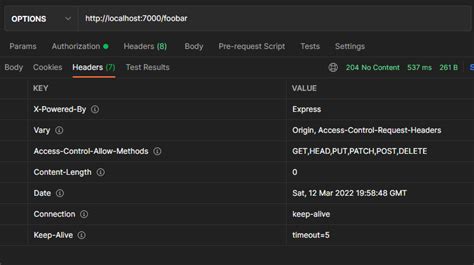 Emulator Does Not Invoke Function When Making A Pre Flight
