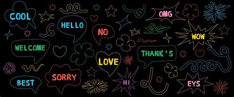 추상적인 복고풍 기하학적 모양의 집합입니다 90년대의 그루비한 스타일의 현대적인 드로잉 꽃 말풍선 모음 배너 지문 스티커 장식 웹 디자인 디자인 현대 벡터 그림입니다