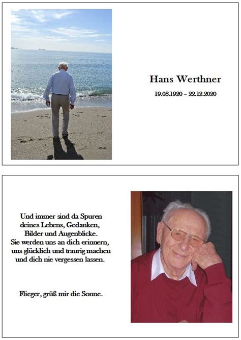 Hans Werthner Bestattung Kirnbauer