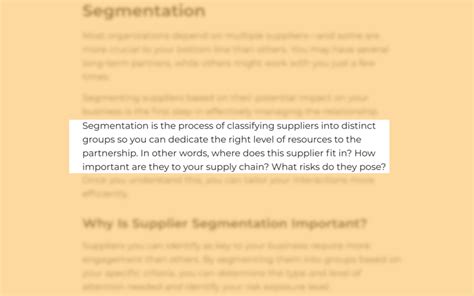 6 Key Steps Of The Supplier Evaluation Process