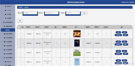java vue计算机毕设课程目标达成度分析系统【源码 开题 论文】 计算课程指标达成度 网站源码 csdn博客