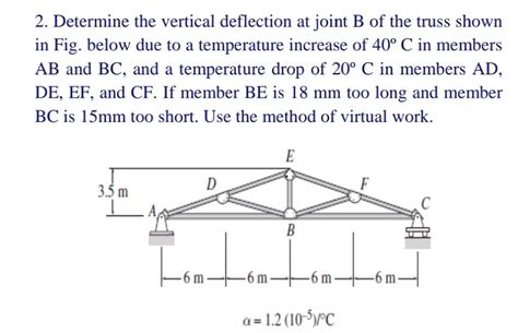 solved 1 use the virtual work method to determine the