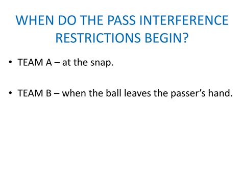 Ppt Pass Interference Powerpoint Presentation Free Download Id4867040