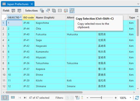 Right Click To Export Table Schema To Excel Esri Community