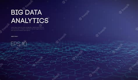Premium Vector Business Inteligence Technology Background Binary