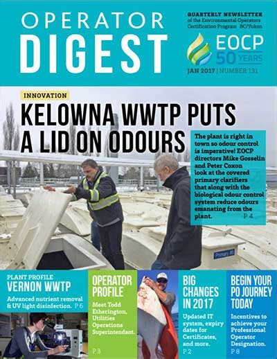 The Environmental Operators Certification Program Digest Eocp