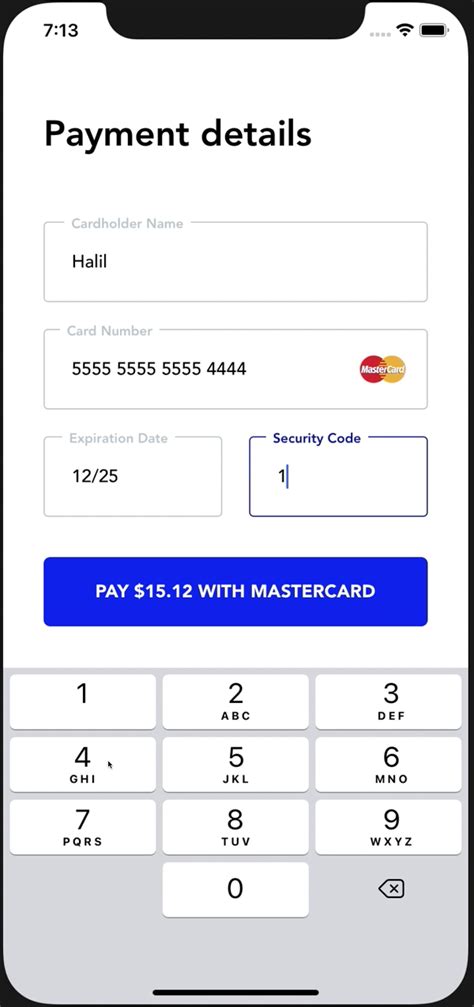 React Native Form Management Tutorial — Building A Credit Card Form By Halil Bilir The