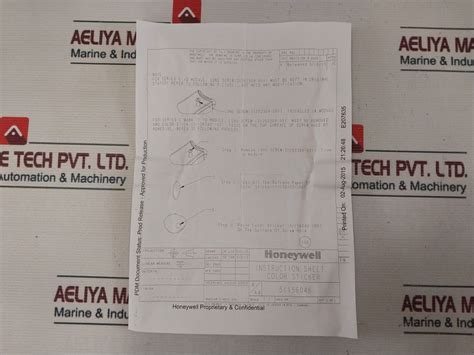 Honeywell Cc Paoh Hart Analog Output Module Aeliya Marine