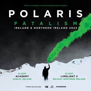 Polaris Announces Dublin And Belfast Headline Shows In September 2023