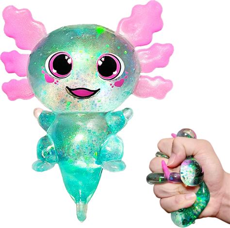 Axolotl Squishy Sugar Ball Slow Rise Axolotl Squishy