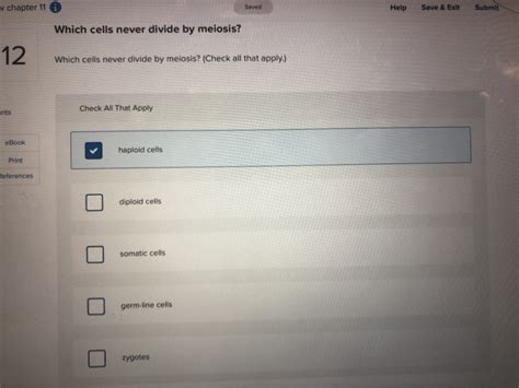 Solved W Chapter 11 Saved Help Save And Exit Submit Which