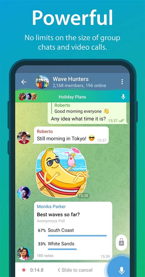 Telegram APK สำหรับ Android - ดาวน์โหลด