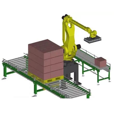 Automated Material Handling Robot Pallet Stacker Robot Arm Palletizer Robot Arm And Industry Robot