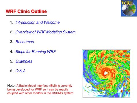 Ppt Introduction To The Weather Research And Forecast Wrf System Powerpoint Presentation Id