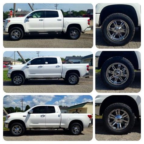 Toyota Tundra Front And Rear Wheels With Chrome Rims