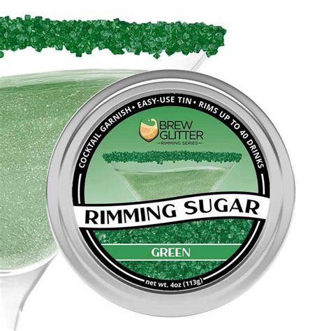 Buy Green Cocktail Rimming Sugar Green Sugar Bakell — Bakell®