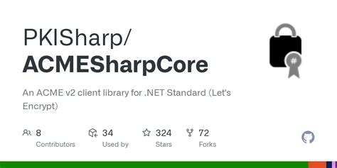 GitHub PKISharp ACMESharpCore An ACME V Client Library For NET Standard Let S Encrypt