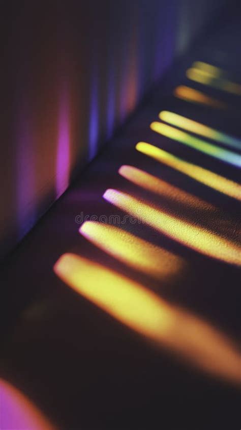 Understanding The Diffraction Of Light With Vibrant Colors Radiating From A Central Point At