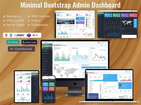 Minimal Responsive Bootstrap 4 Admin Dashboard And Webapp Templates Admin Dashboard