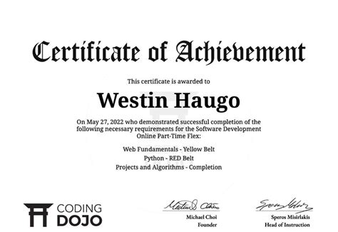 Westin Haugo On Linkedin Codingdojo Python Fullstackdevelopment Coding
