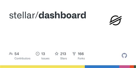 GitHub Stellar Dashboard