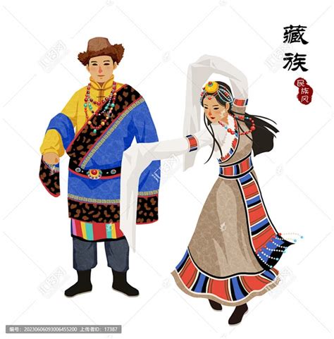 藏族藏族特色56个民族手绘民族插画藏族男孩女孩藏族人物情侣插画民族男女民族人物藏族姑娘卡通少数民族民族服饰民族文化五十六个民族少数民族服饰西藏旅游西藏美食 花瓣网