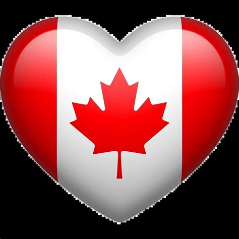 Canada Heart Flag Emoji Ai Emoji Generator