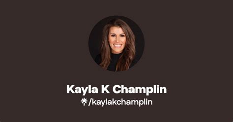 Kayla K Champlin Instagram Linktree