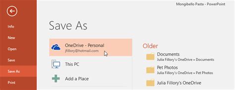Powerpoint Working With Onedrive Arab International Schools
