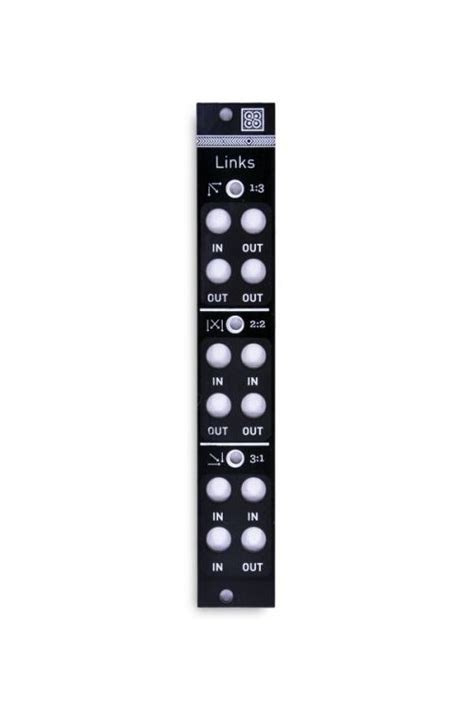 Links Panel Black Magpie Modular Modular Addict Synth Diy