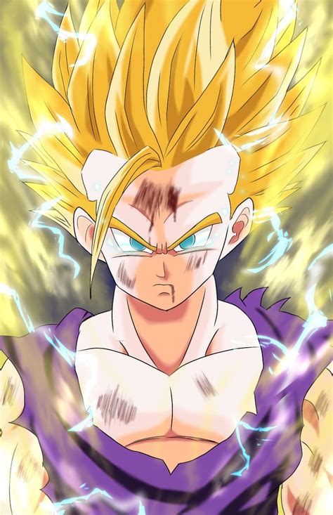 How To Draw Gohan Ssj2 Drawing Skills Academy