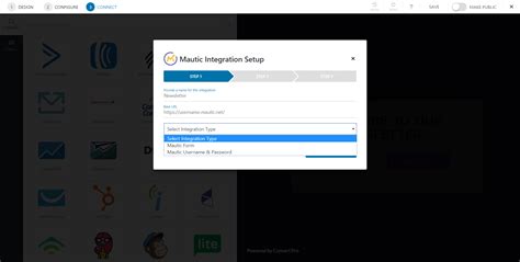 Integrate Convert Pro With Mautic Using Username And Password Convert Pro
