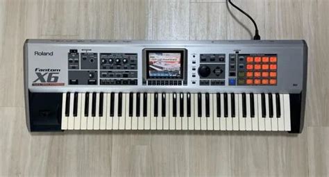 Roland Fantom X6 61 Key Keyboard Synthesizer With Power Cable At Rs