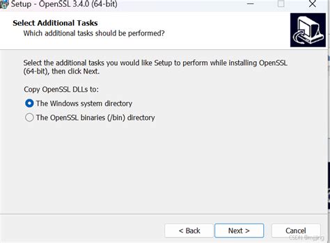 openssl在windows的安装（简易版） windows 安装openssl csdn博客