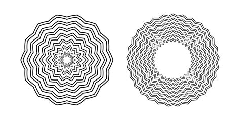 Circle Pattern Royalty Free Vector Image Vectorstock