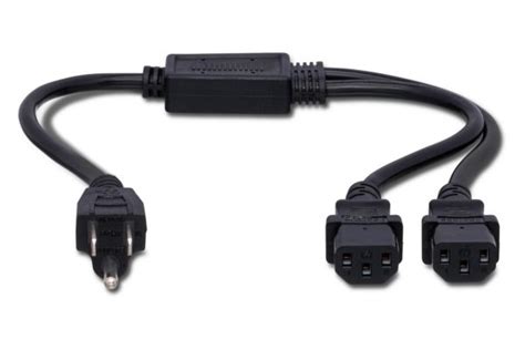 Power Y Cables Power Cords Cables Adapters Hosa Cables