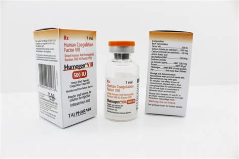 Human Coagulation Factor Viii 500iu Manufacturer And Supplier
