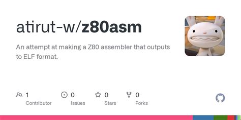 [poc] z80 assembler that outputs to elf object files r programming