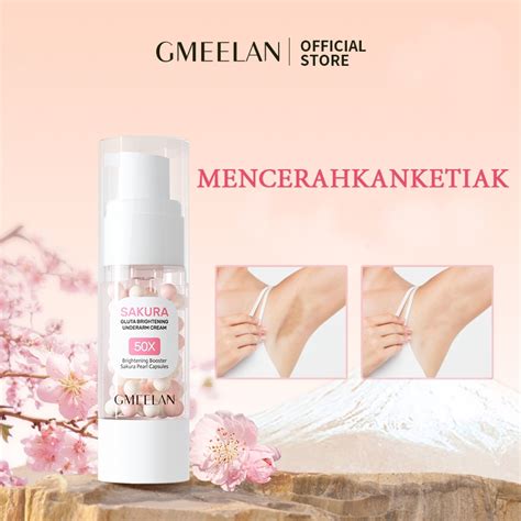 Jual Gmeelan Underarm Cream Brightening Cream Krim Pemutih Ketiak