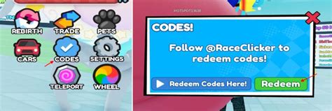 Race Clicker Codes
