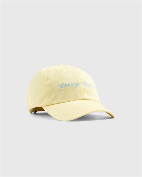 Ho Ho Coco Marriage Material Cap Yellow