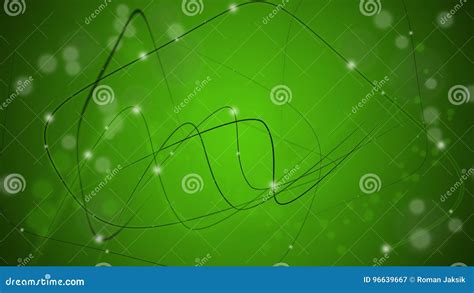 Green Future Stripes Background Stock Illustrations 3769 Green