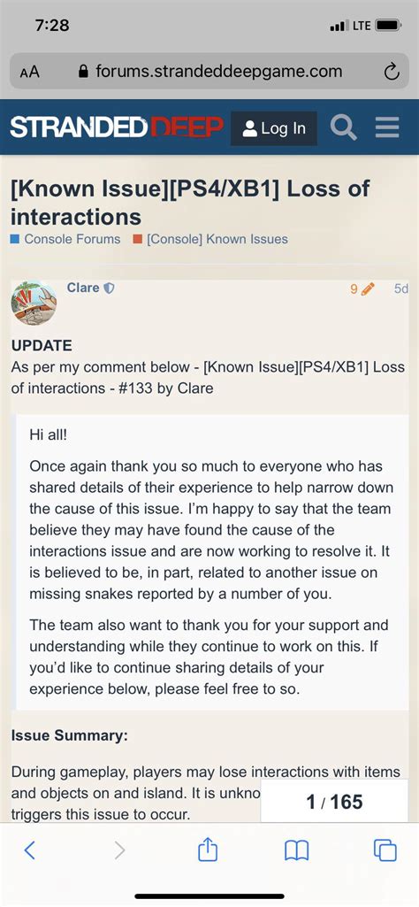 Dev Updated On Interaction Bug Rstrandeddeep