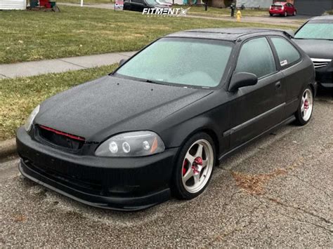 1996 Honda Civic Cx With 16x8 Vors Sp1 And Linglong 195x45 On Coilovers