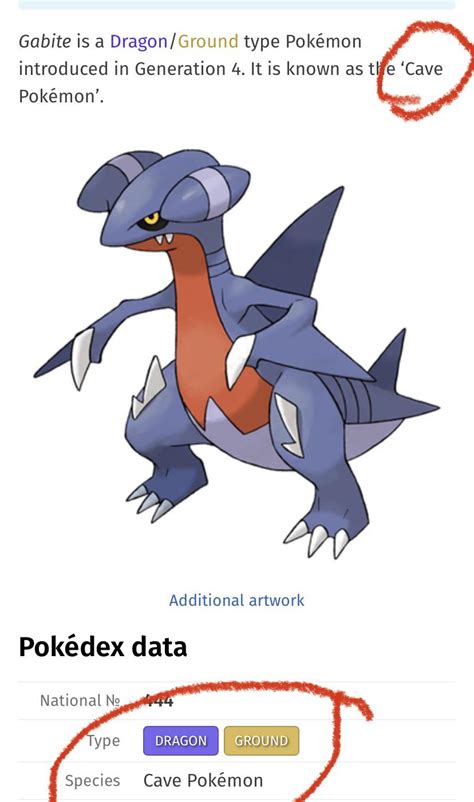 Gabite Evolution Chart