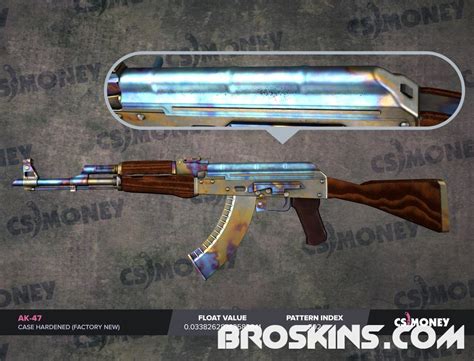 Pattern Rank On AK 47 Case Hardened And Price Value BroSkins CS 2 Trade Skins