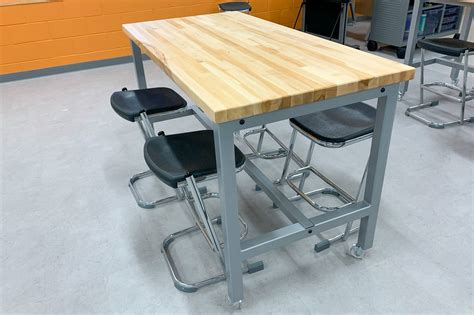 How To Design Manistee Stable Tables For Your Makerspace SAFFE Furniture