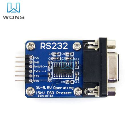Rs232 To Ttl Rs232 To Uart Serial Port Module Sp3232 Brushing Cable
